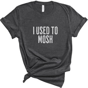 I Used to Mosh Shirt, Elder Emo Shirt, Emo Forever Elder Emo, Goth Girl ...