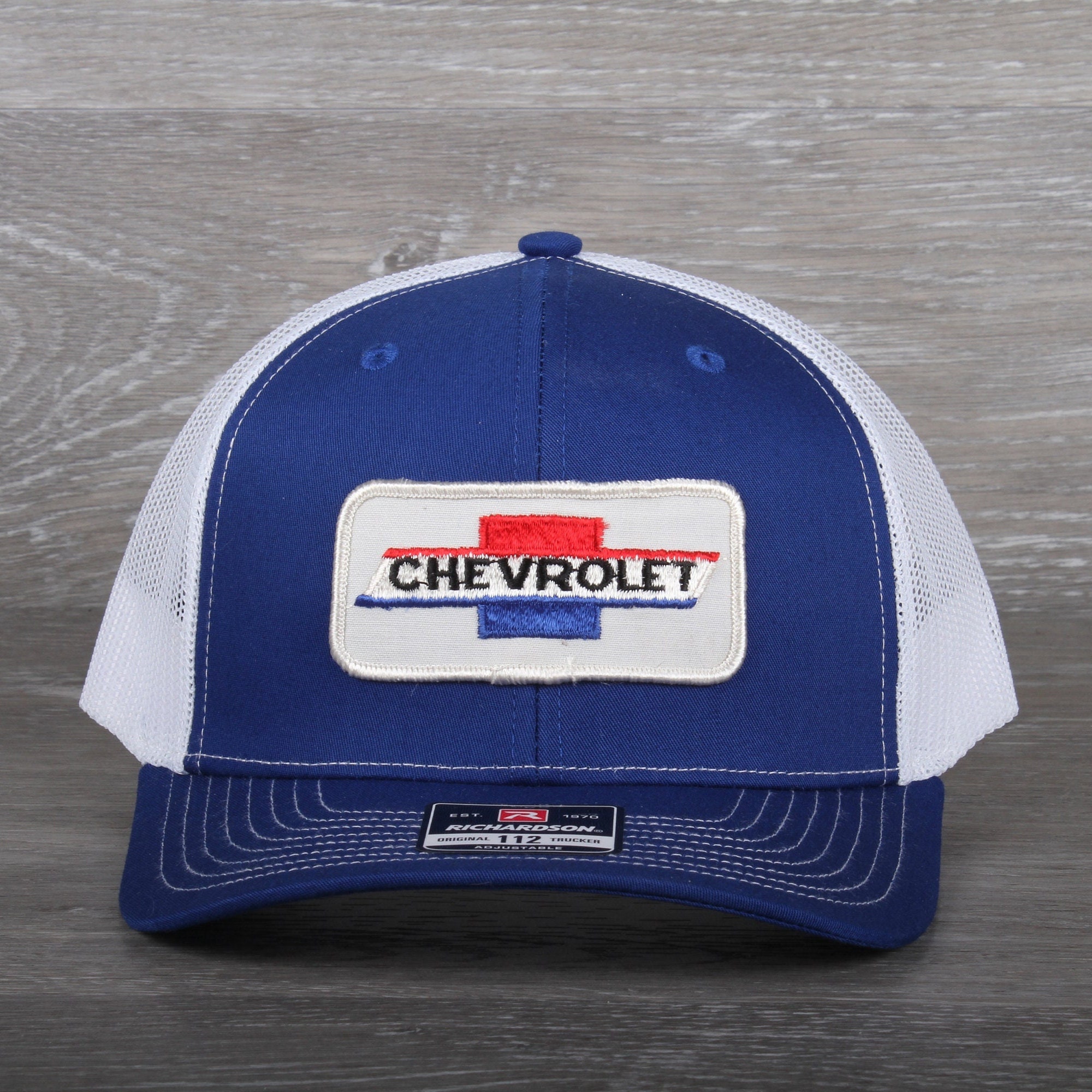 Vintage Chevrolet Patch on a Richardson 112 Trucker Snapback - Etsy