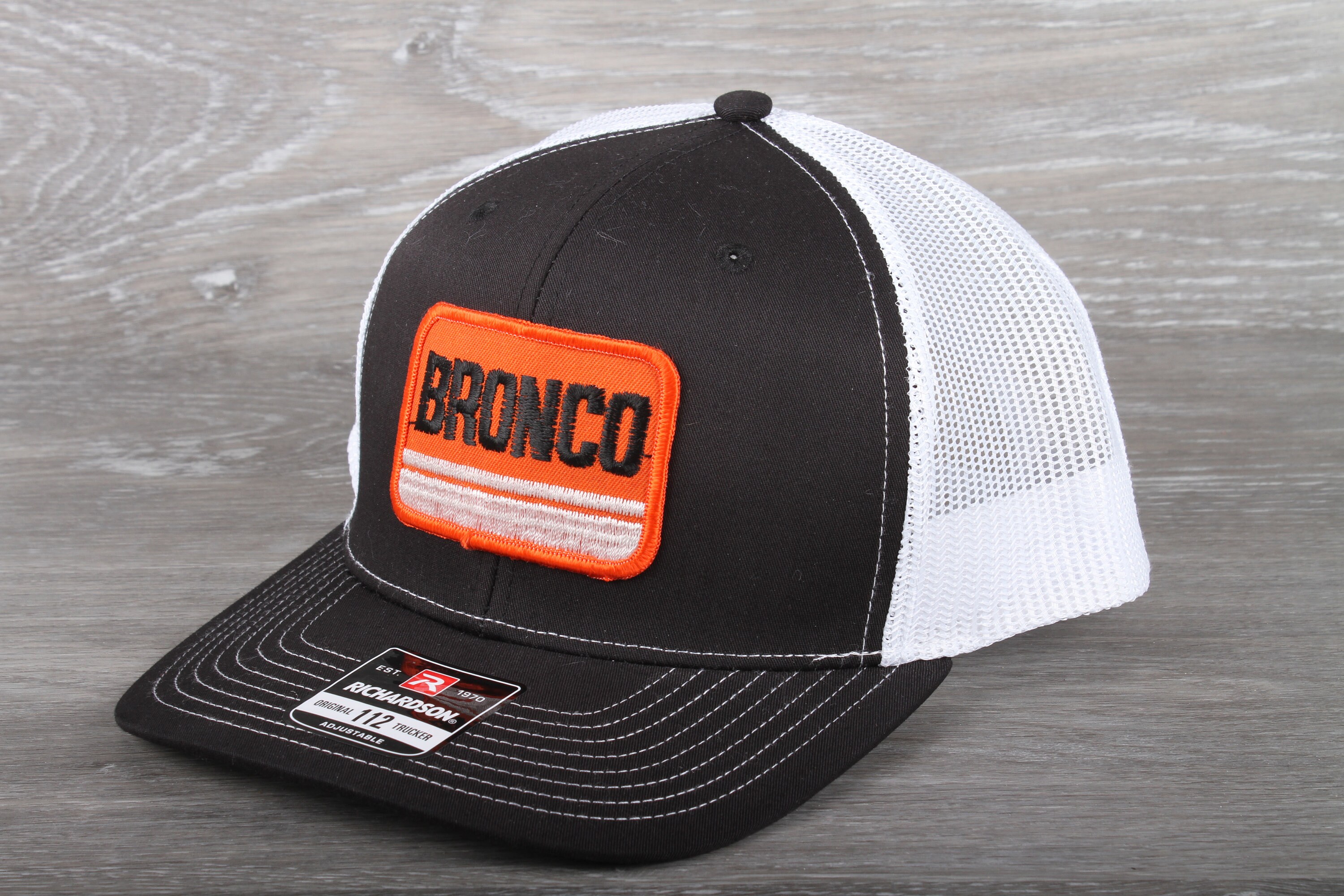 Vintage Ford Bronco Patch on a Richardson 112 Trucker Snapback Hat - Etsy