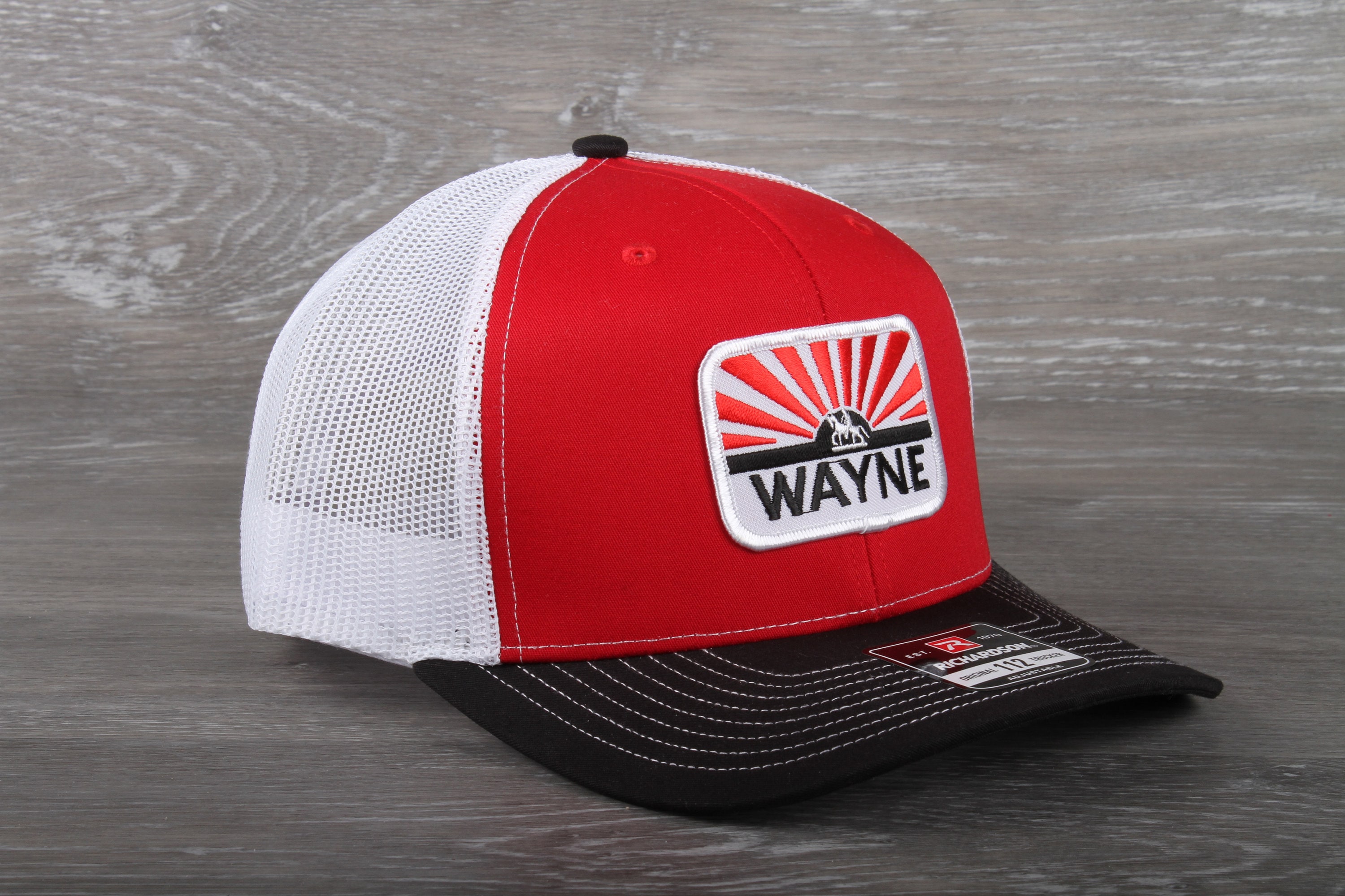 Vintage Wayne Feeds Logo Patch on a Richardson 112 Trucker Snapback Hat ...