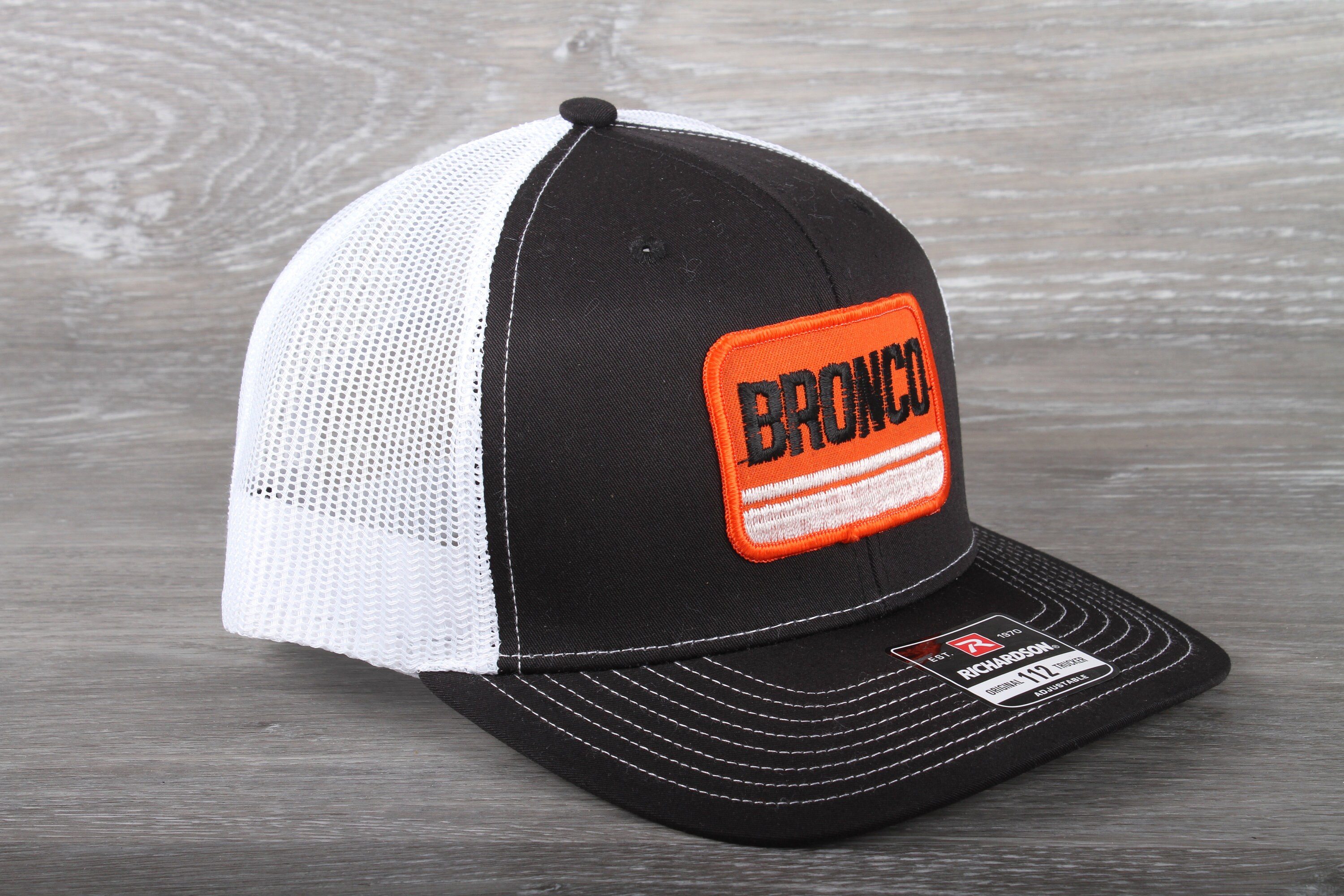 Vintage Ford Bronco Patch on a Richardson 112 Trucker Snapback Hat - Etsy