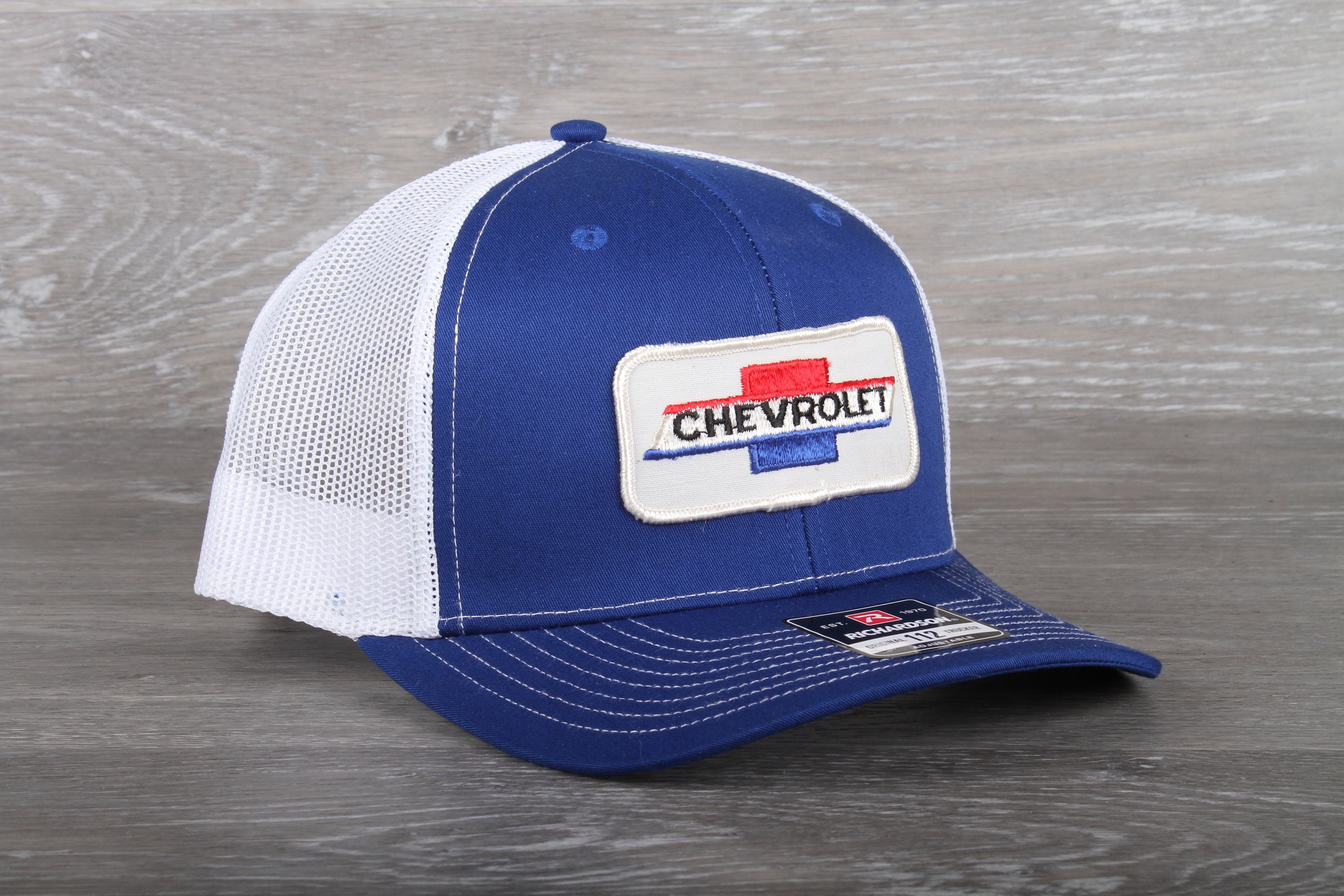 Vintage Chevrolet Patch on a Richardson 112 Trucker Snapback - Etsy