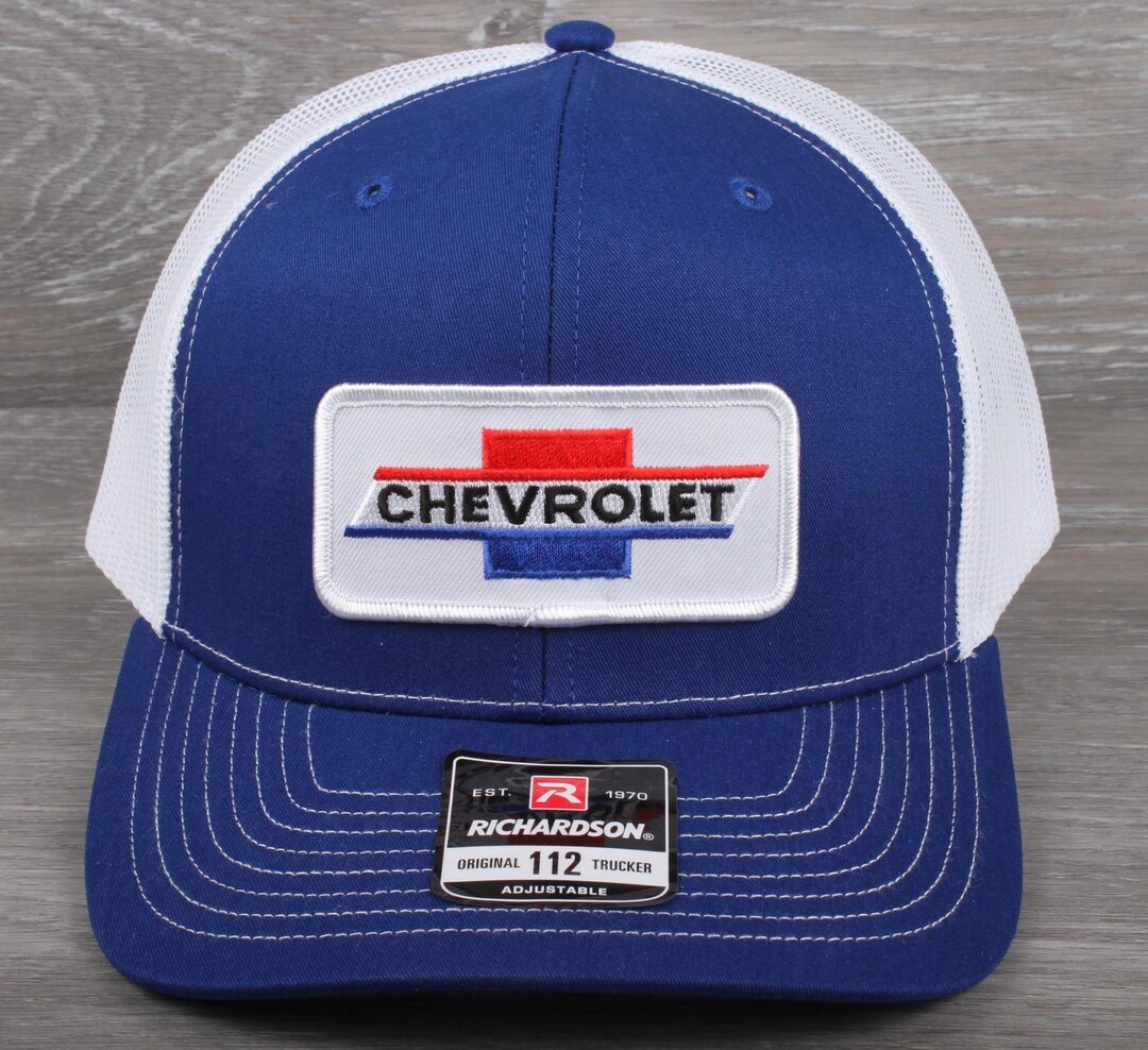 Vintage Chevrolet Patch on a Richardson 112 Trucker Snapback Hat - Etsy