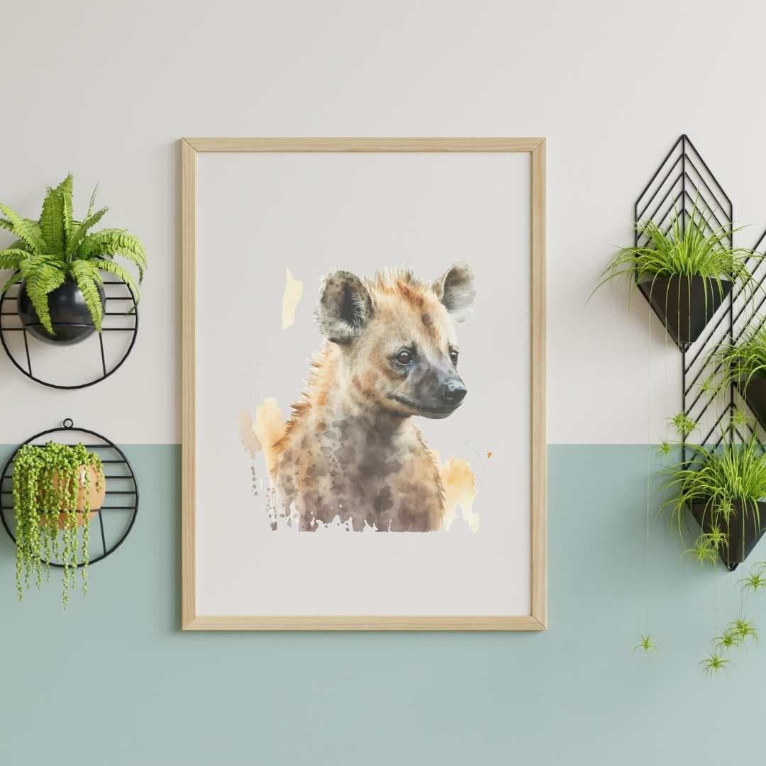 Hyena Watercolor,digital Downloads,hyena Clipart, Png,epsand Vector ...