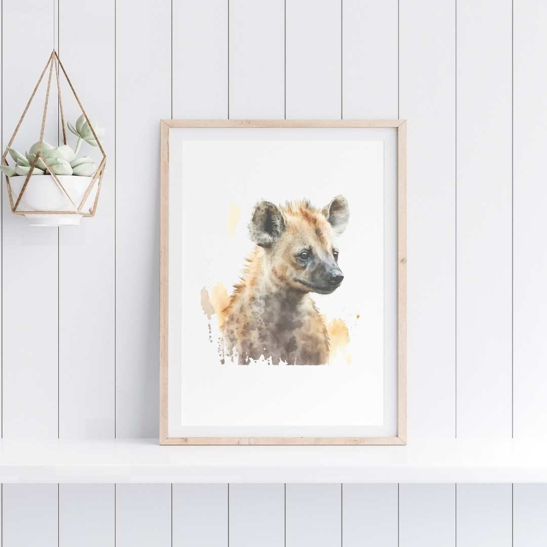 Hyena Watercolor,digital Downloads,hyena Clipart, Png,epsand Vector ...