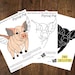 Flying Pig Stained Glass Pattern - Includes Printable Pages and Cricut ...