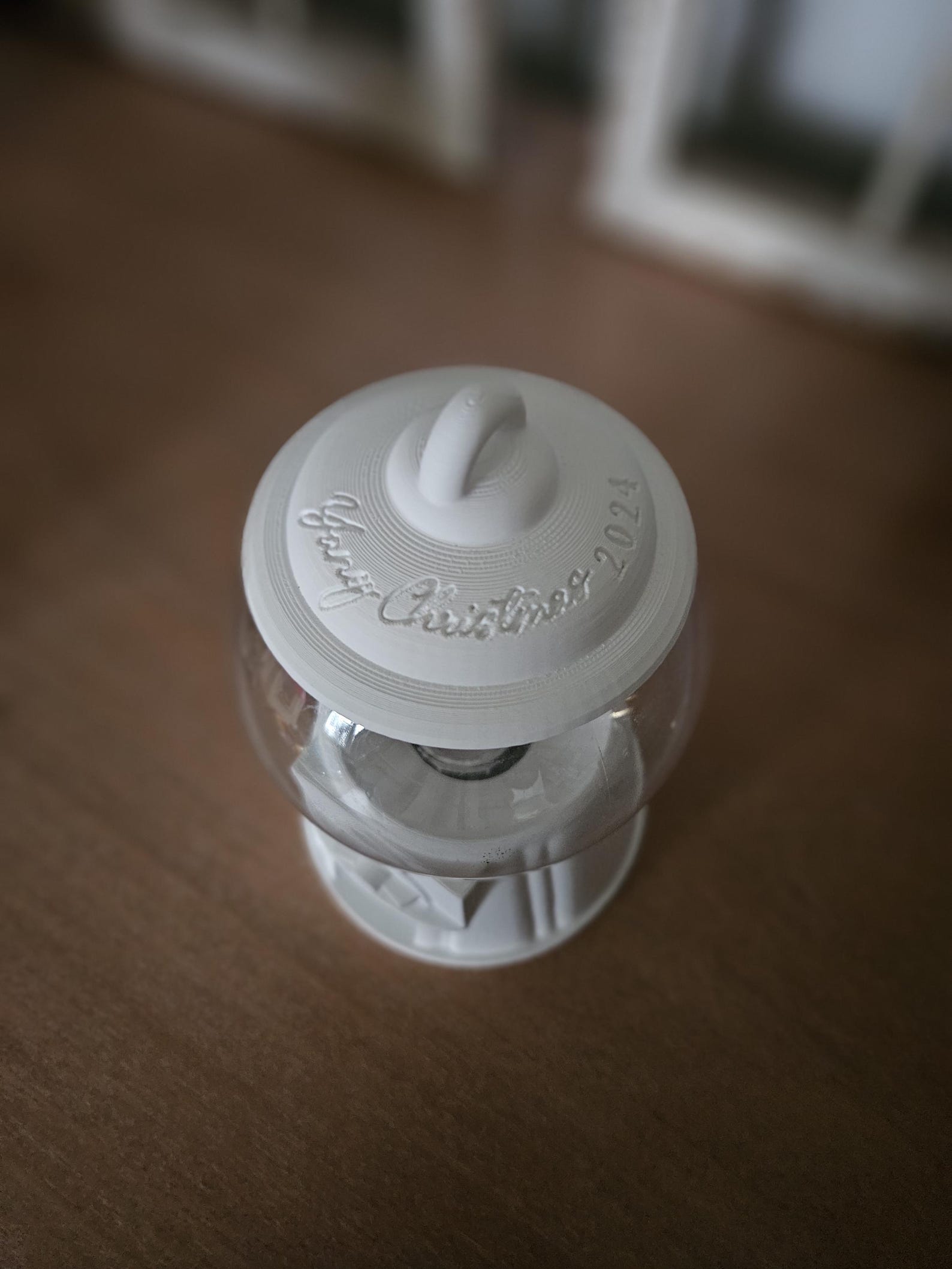 Personalized Pink Mini Gumball Machine, Gumball Machine Christmas Tree ...