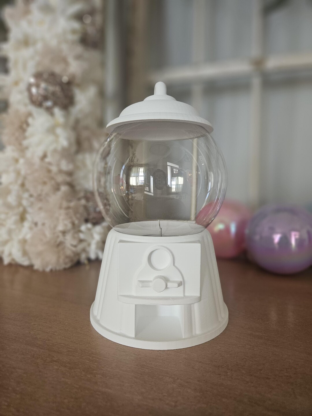 Personalized DIY Mini Gumball Machine, Gumball Machine Christmas Tree ...