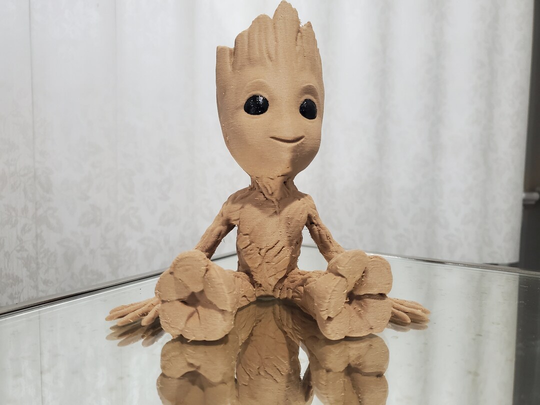 Baby Groot - Wood Filament for Your Desk or Countertop - Etsy