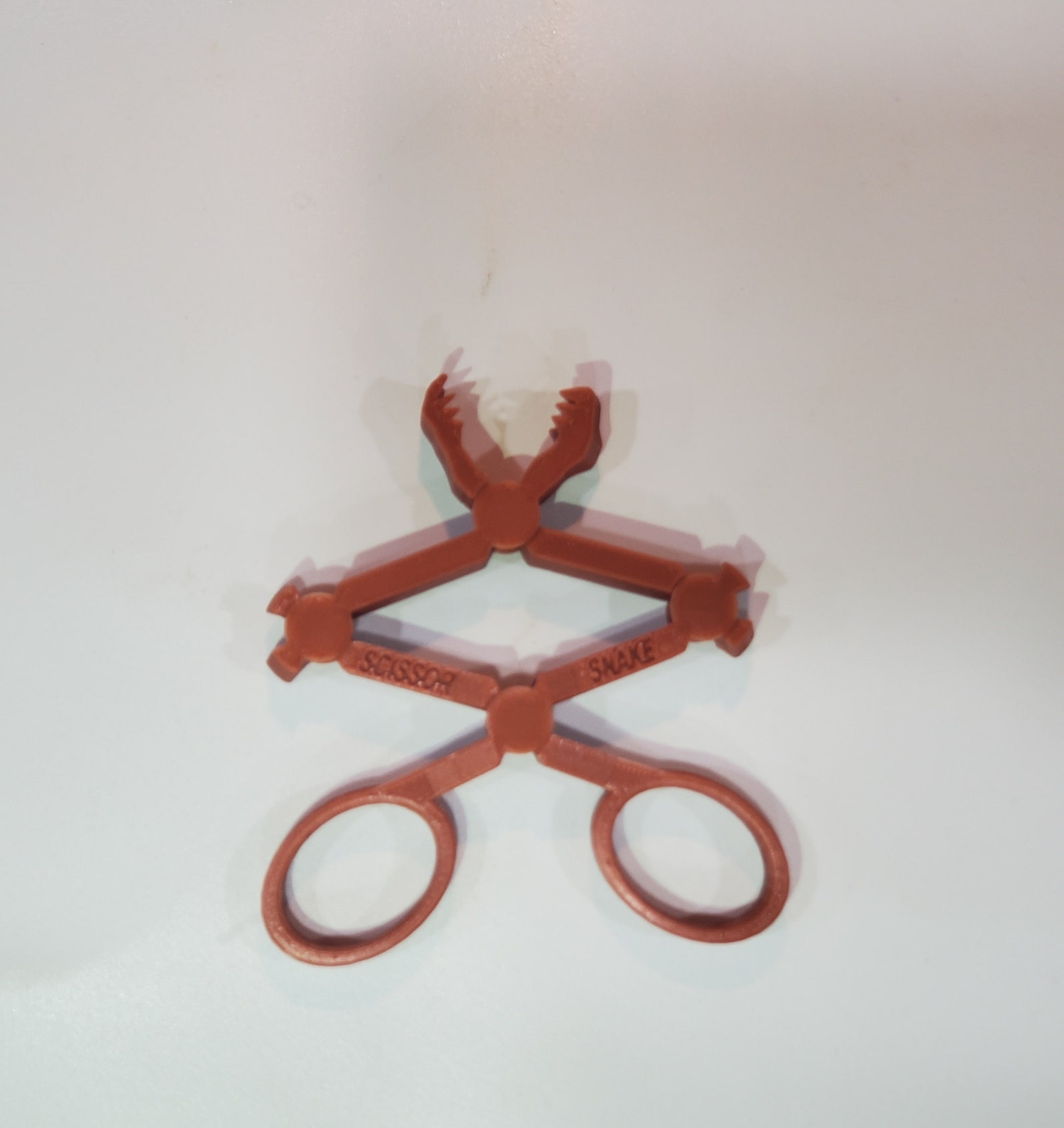 3D Printed Scissor Snake Fun Flexi Toy - Etsy