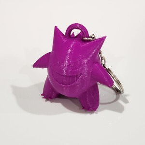 Pokemon Gengar Keychain - Etsy