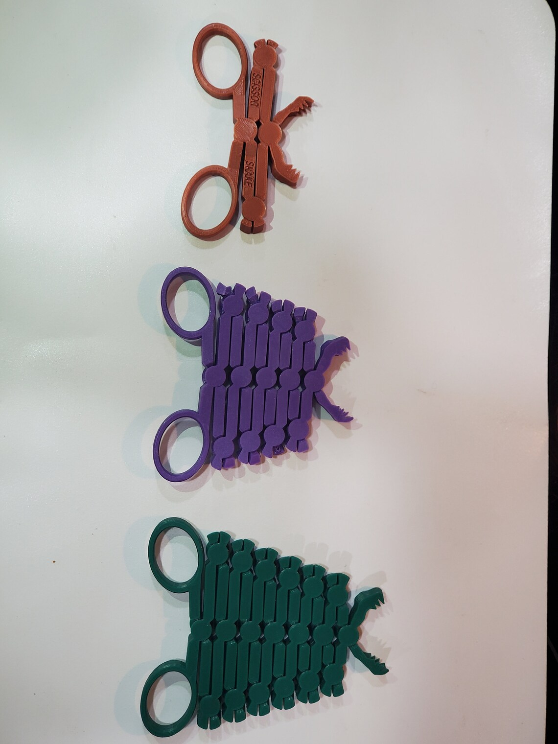 3D Printed Scissor Snake Fun Flexi Toy - Etsy