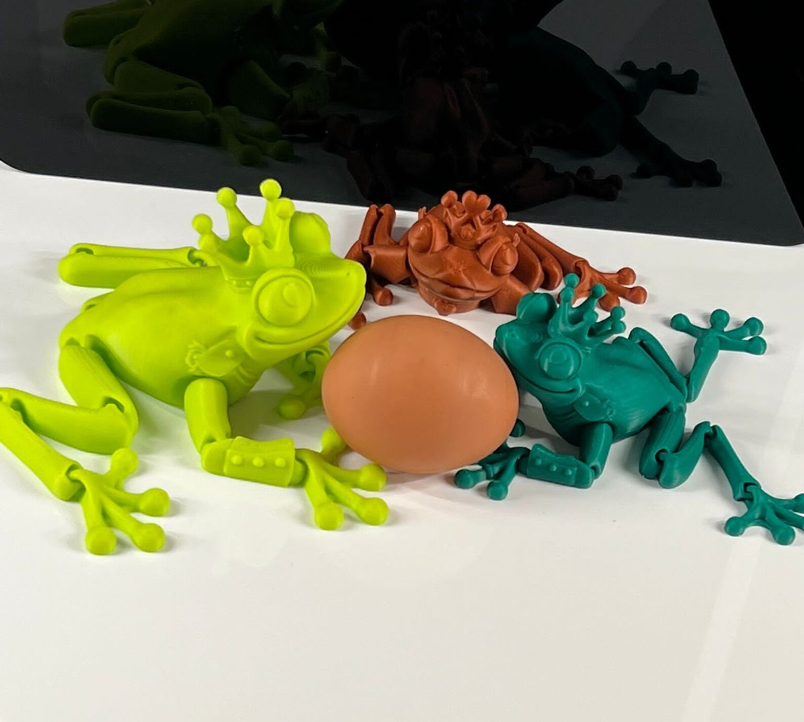 Articulated Frog Flexible Frog Toy - Etsy