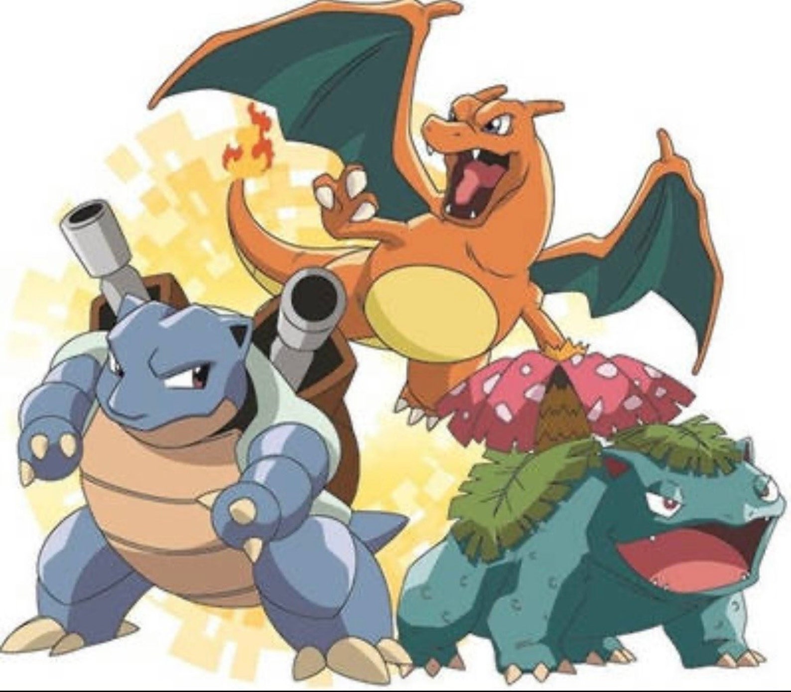 Charizard Blastoise Venusaur Skull Pokemon 3D Printed - Etsy