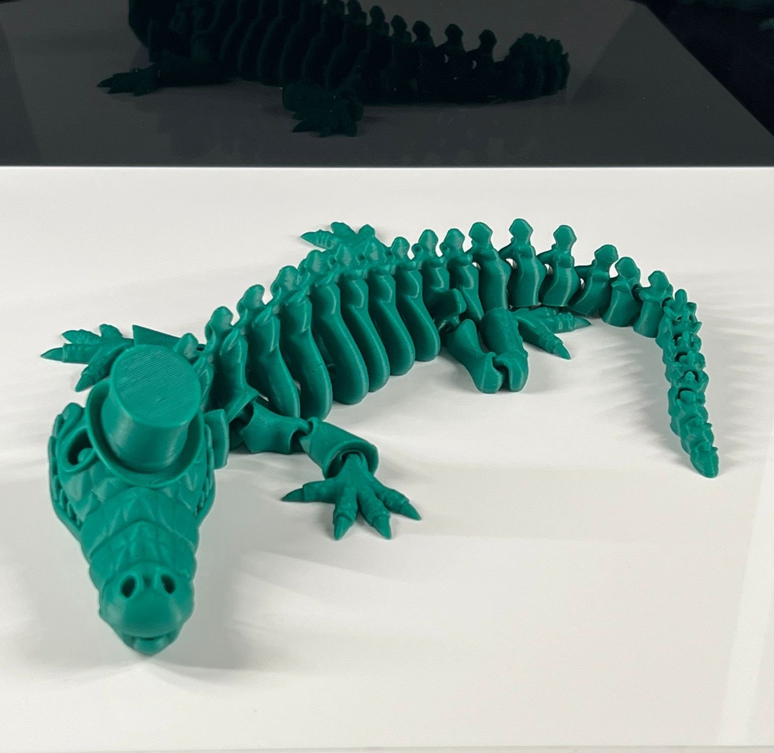 Articulated Crocodile, 3d Printed Flexible Crocodile Toy - Etsy