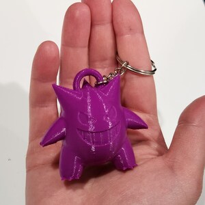 Pokemon Gengar Keychain - Etsy