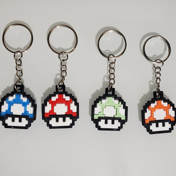 3d Printed Mario Key - Etsy