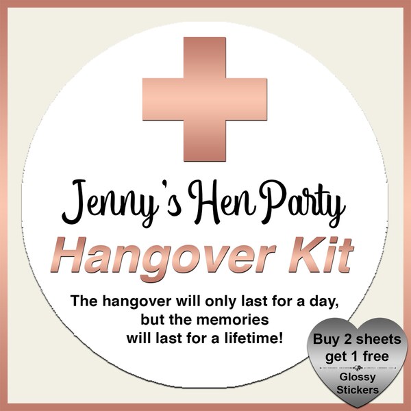 Hen Party Survival Kit - Etsy UK
