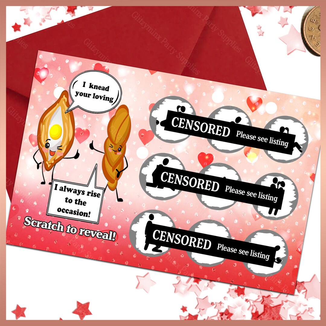 1x A6 SEX POSITION SCRATCH Card, Mature Novelty Love Gift, for Him for ...