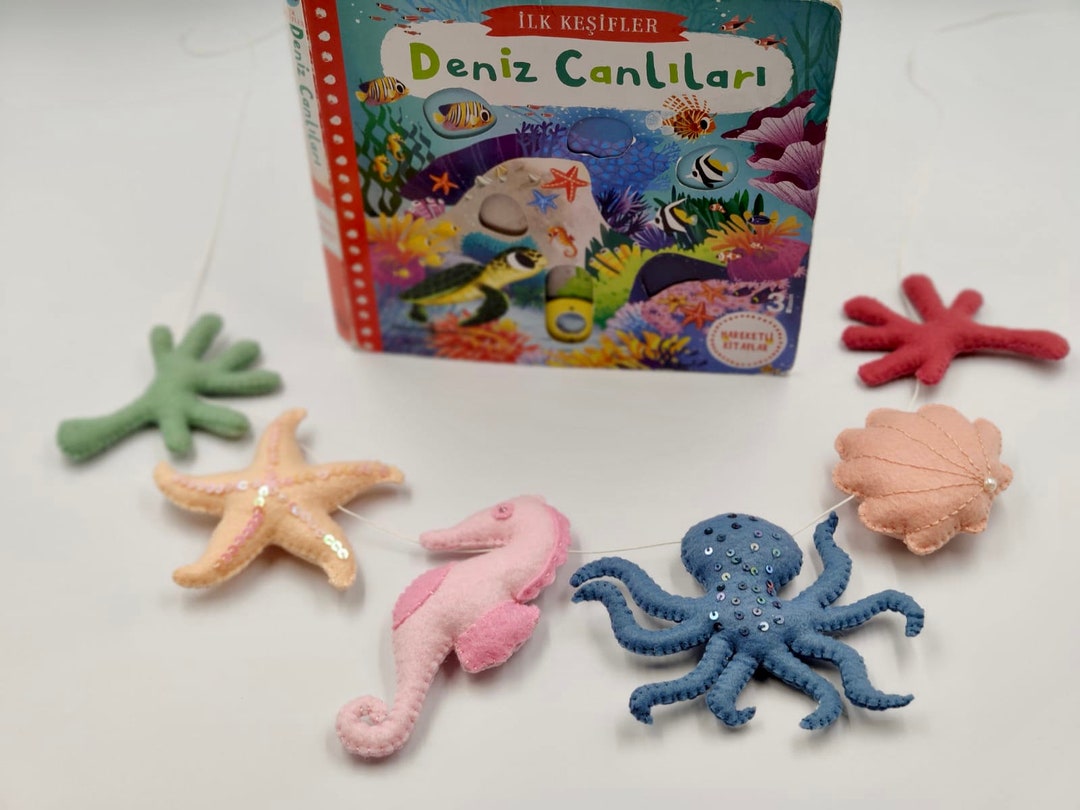 Felt Sea Animals, Felt Under the Sea, Felt Sea Creatures, Felt Seahorse ...