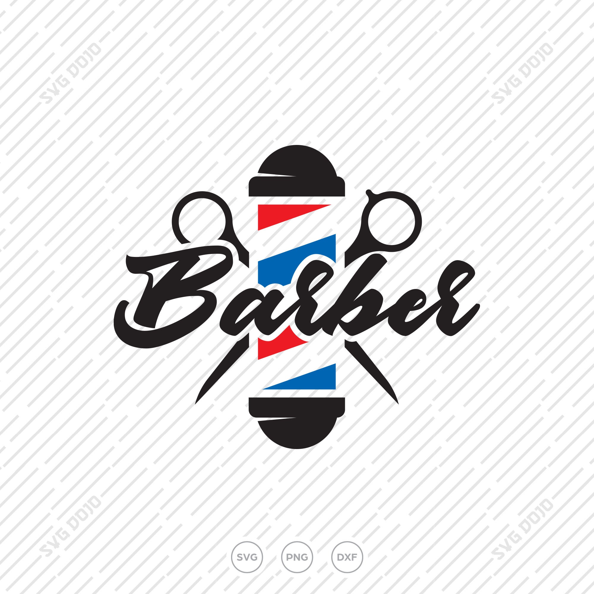 Barber SVG Barber Tshirt Design Barbershop Sign Barber Pole - Etsy