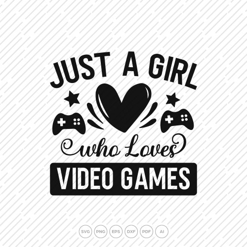 Girl Gamer Gamer Girl SVG Cut Files for Cricut Video Game - Etsy