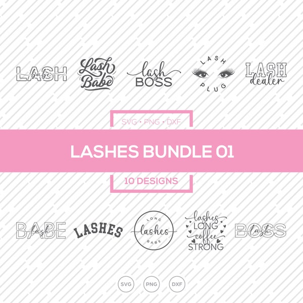 Lashes Svg - Etsy