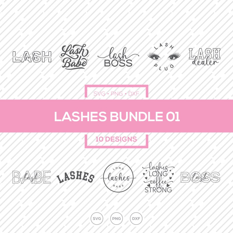 Lashes Svg - Etsy
