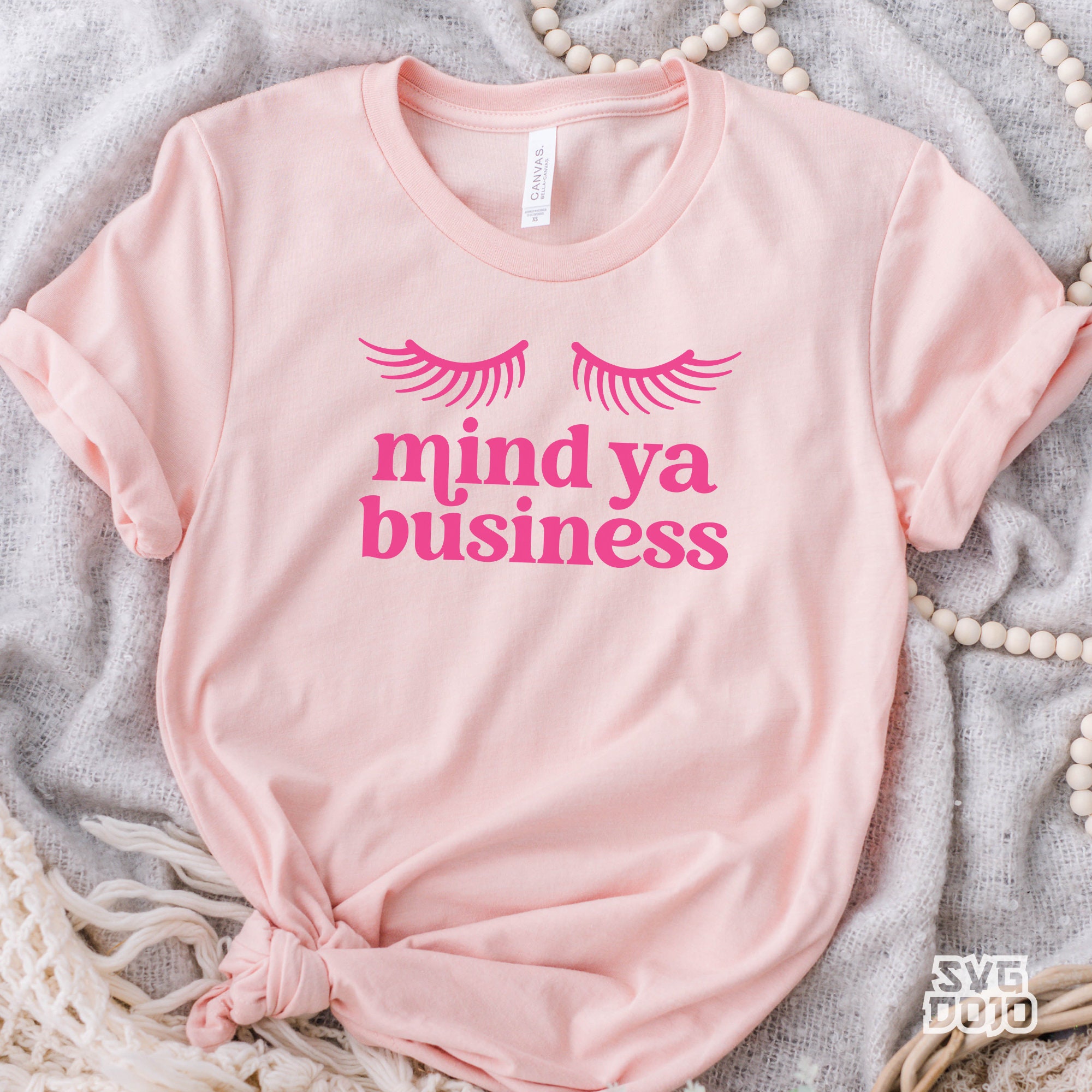 Mind Ya Business SVG Lashes Svg Lash Tech Svg Eyelashes - Etsy