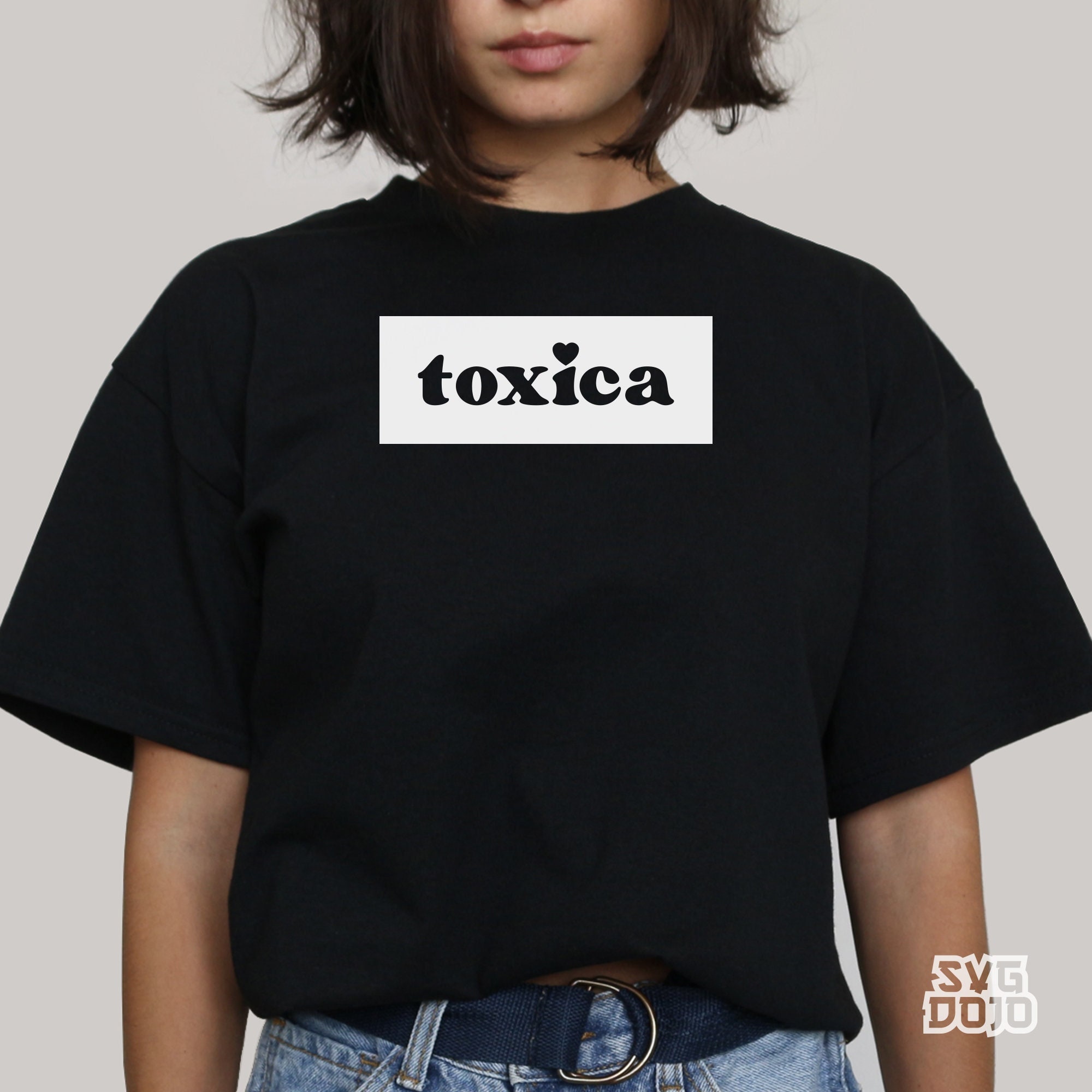 Toxica SVG Toxica PNG Toxica Cut Files for Cricut Digital - Etsy