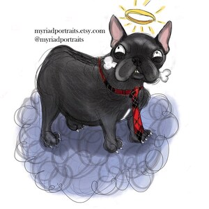 Custom Pet Memorial | Dog Memorial | Cat Memorial | Hand Drawn Portrait ...