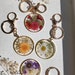 Handmade Real Dried Flower Resin Aesthetic Keychains Party - Etsy