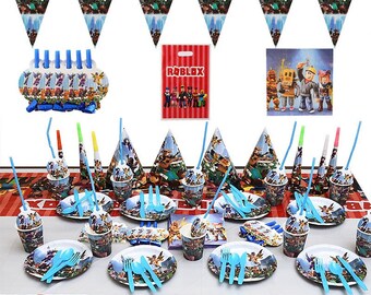 Roblox Party Supplies | Etsy