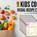 Montessori Visual Recipe Cards for Toddlers and Kids - Learn to Cook ...