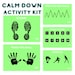 Calm Down Activity Pack, Stomp It Out Mat, Emotions Anger Steps to Calm ...