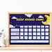FULLY EDITABLE Toddler Sleep Bedtime Reward Chart, Star Chart, Progress ...