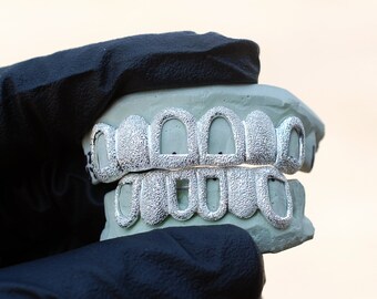 Diamond Open Face Grillz - Etsy