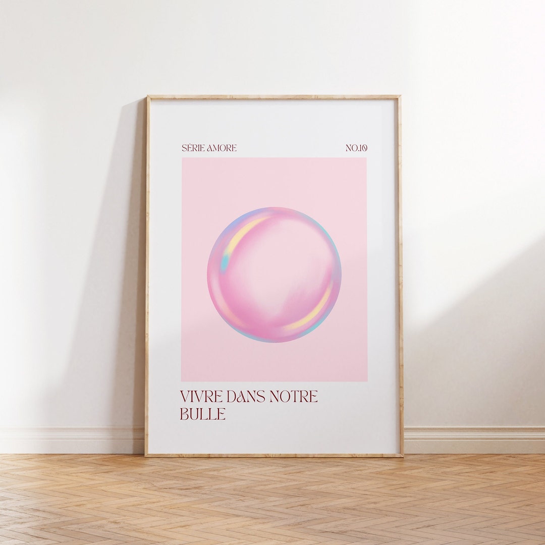 Pink Valentines Day Printable Wall Art Digital Poster Valentines Day ...