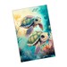 Turtles in the Sea Printable 4x6 and 5x7 Postcards Digital Download ...