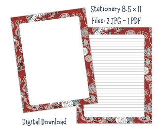 Red Roses Paper-flower Digital Paper-scrapbooking Craft - Etsy