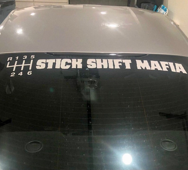 Stick Shift Mafia Decal - Etsy