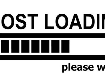 Boost Loading Decal - Etsy