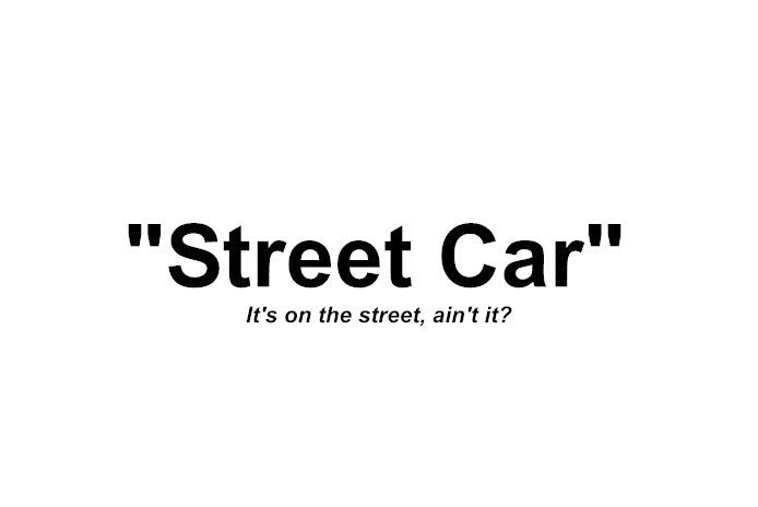 Street Car Decal - Etsy