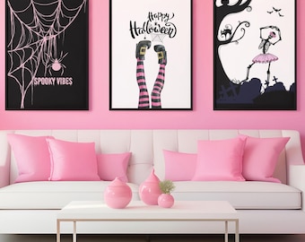 Halloween Printable Pinkoween Digital Download - Etsy