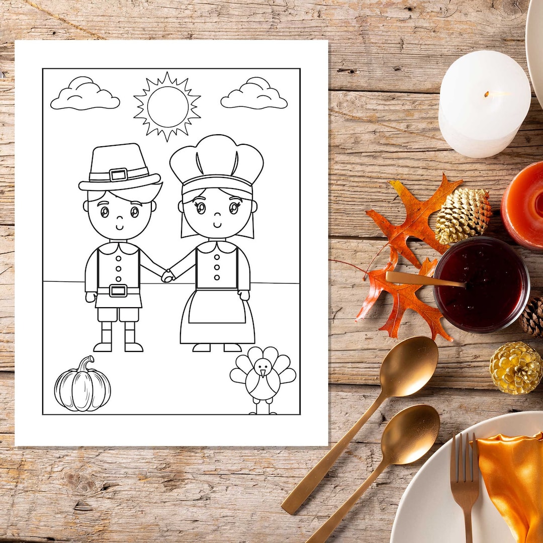 Fall Coloring, Printable Coloring Pages, Thanksgiving Printable ...