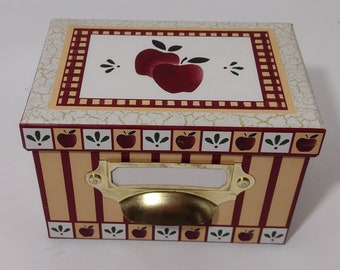 Cardboard Recipe Box - Etsy