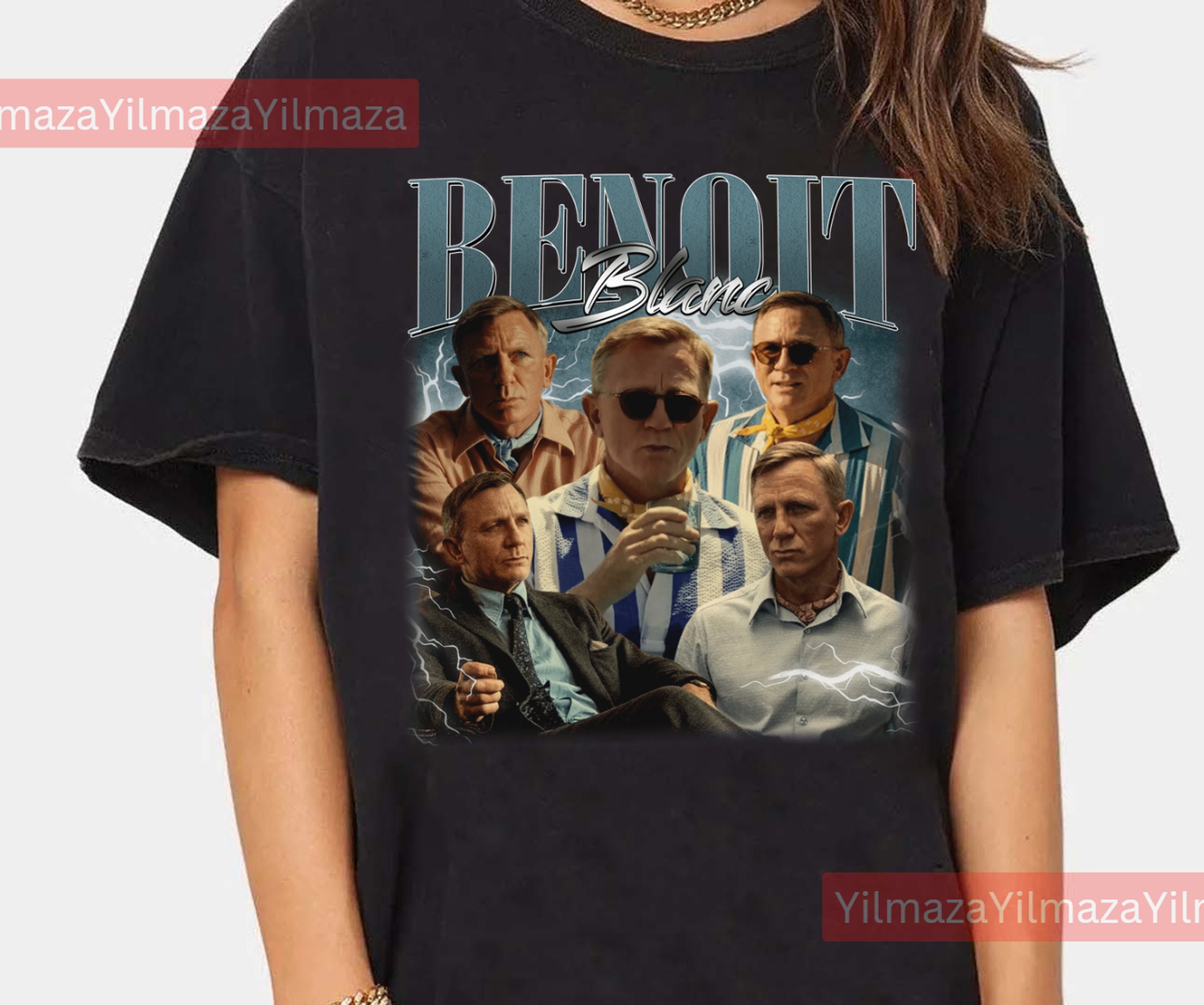 Limited Benoit Blanc Vintage T-shirt, Gift for Women and Man Unisex T ...