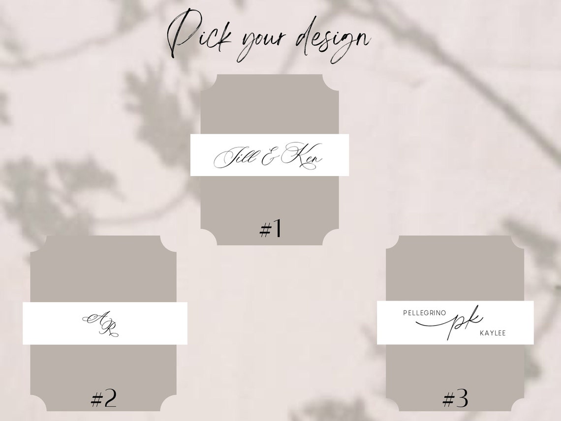 Personalized Belly Bands, Wedding Belly Bands, Engagement Belly Bands ...