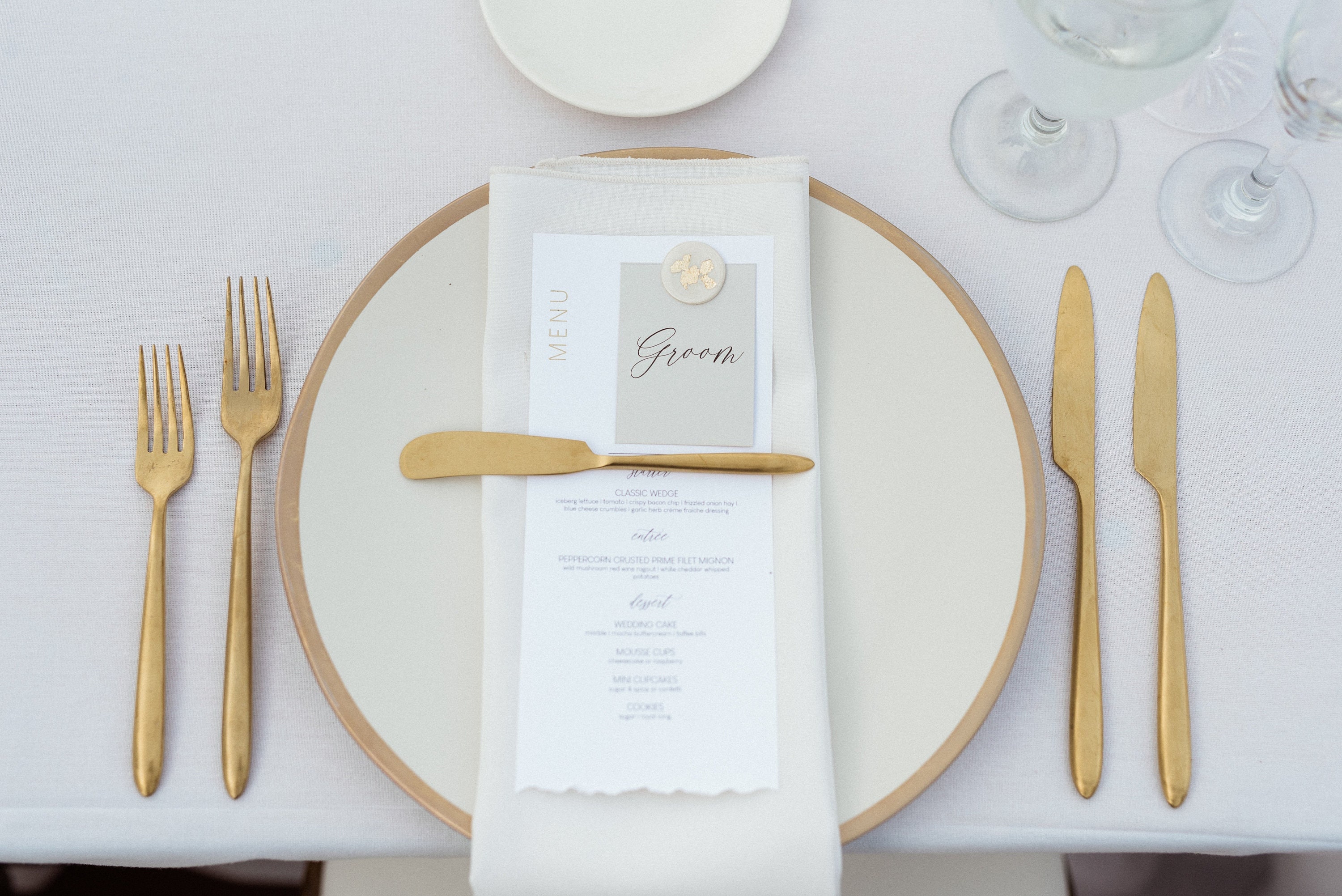 Customizable Foiled Menu, Wedding Menu, Dinner Menu, Engagement Party ...