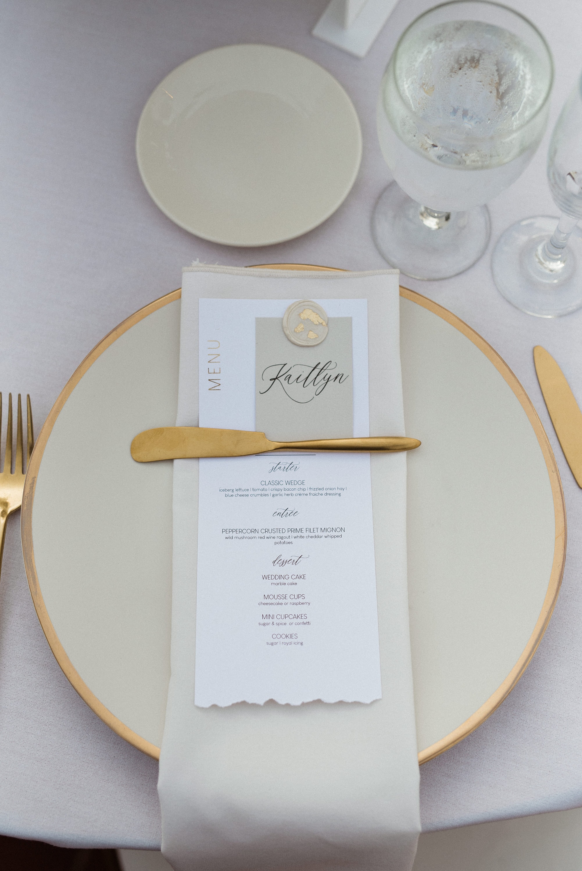Customizable Foiled Menu, Wedding Menu, Dinner Menu, Engagement Party ...